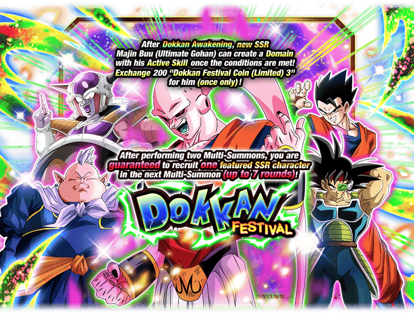 Dokkan Festival [Majin Buu (Ultimate Gohan)] | DOKKAN.FYI